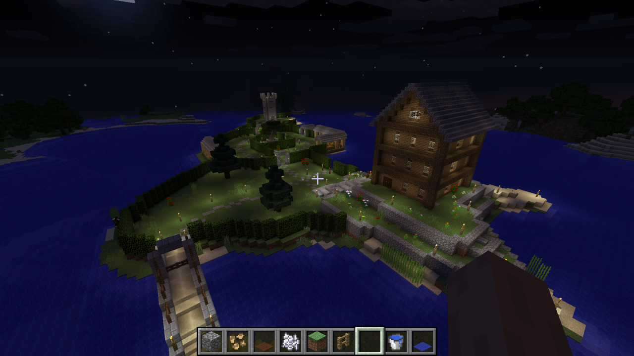 Island House Minecraft Map