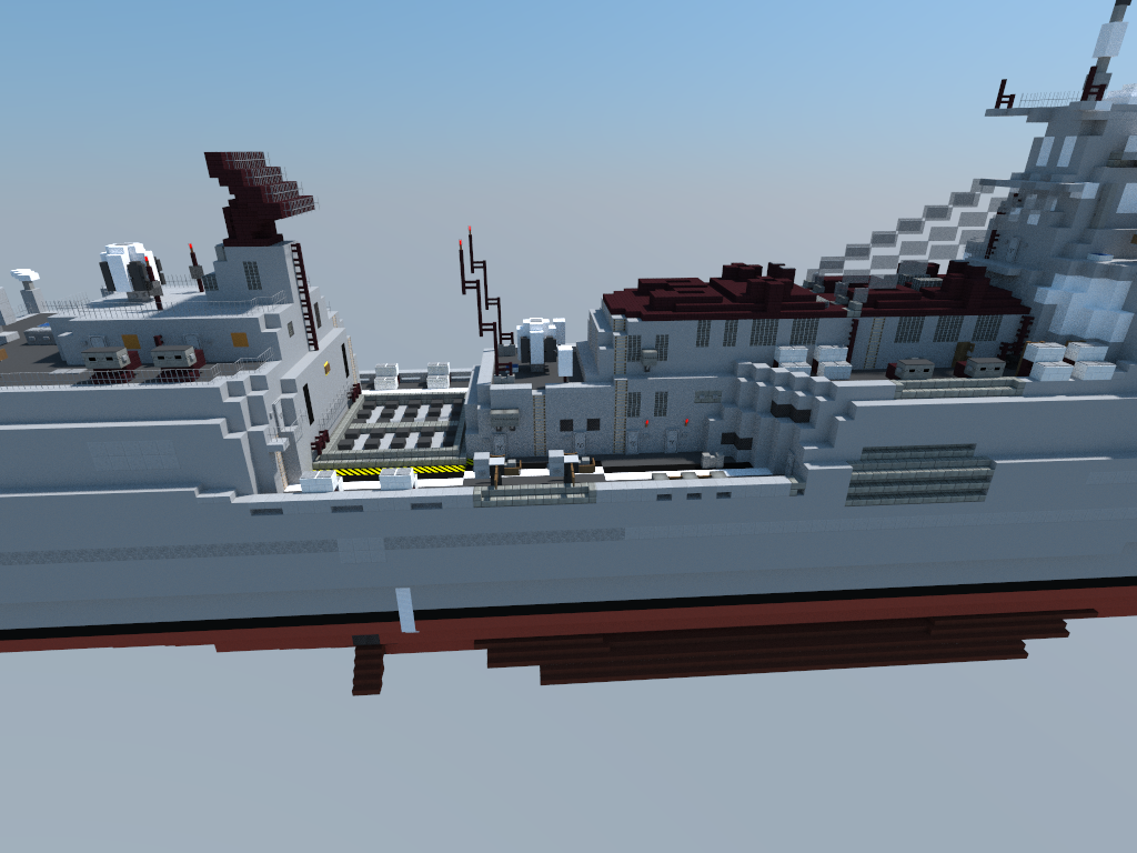Type 115 Azopardo class Destroyer DDG-115 Minecraft Map