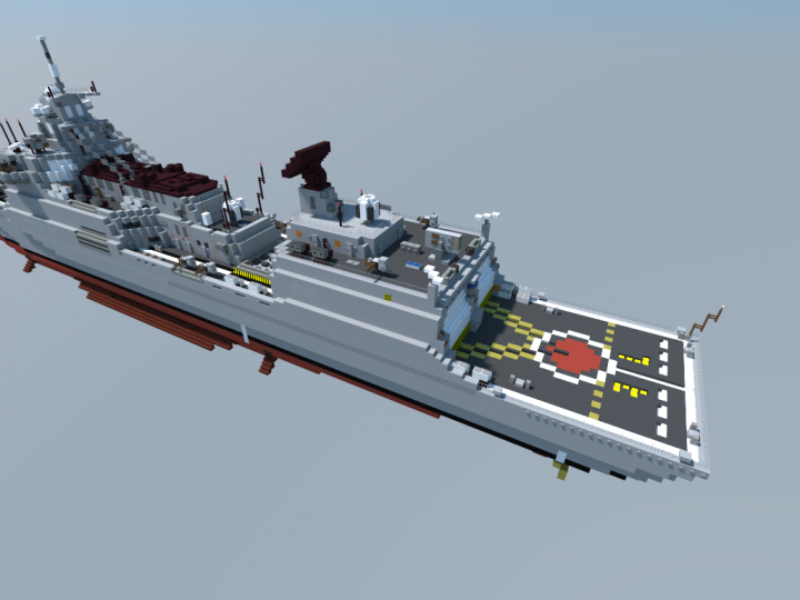 Type 115 Azopardo class Destroyer DDG-115 Minecraft Map