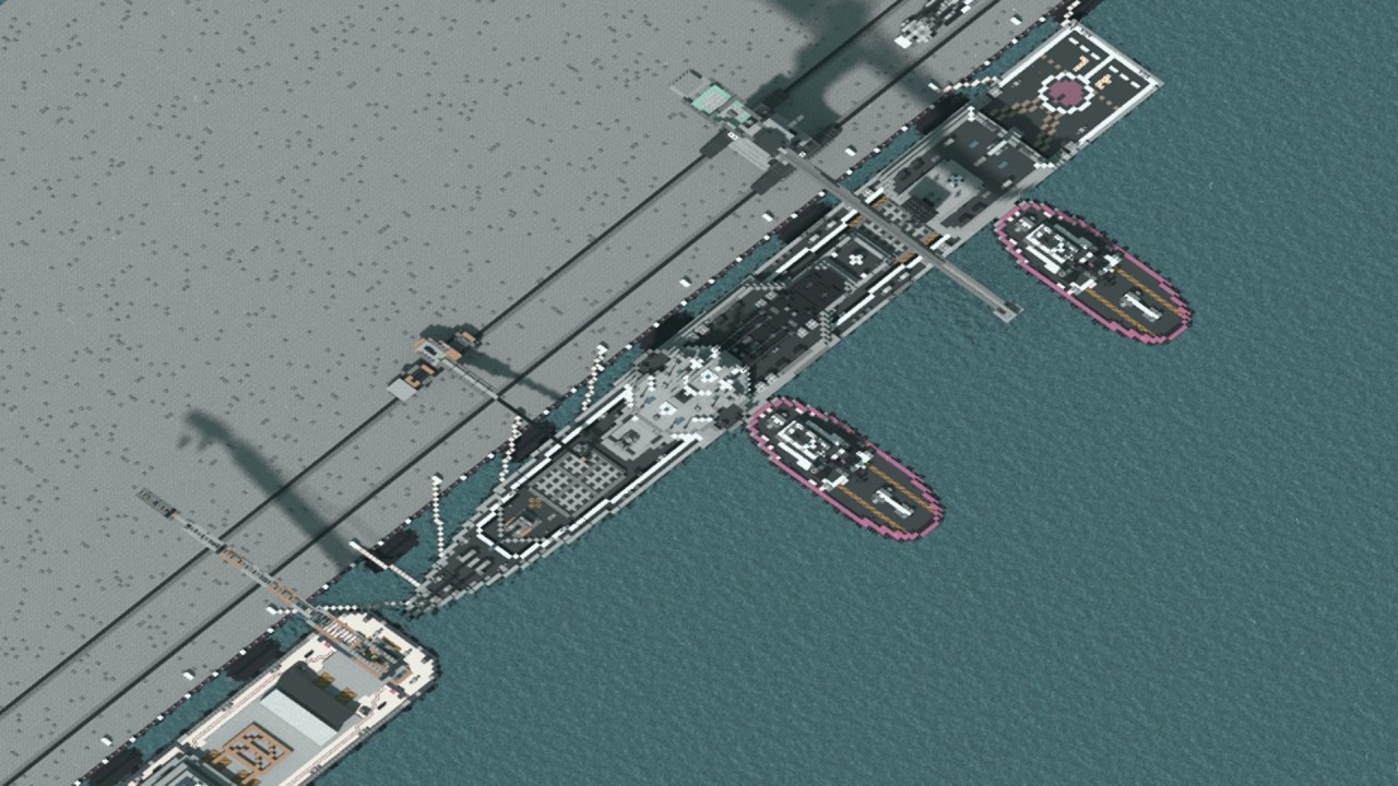 Type 115 Azopardo class Destroyer DDG-115 Minecraft Map