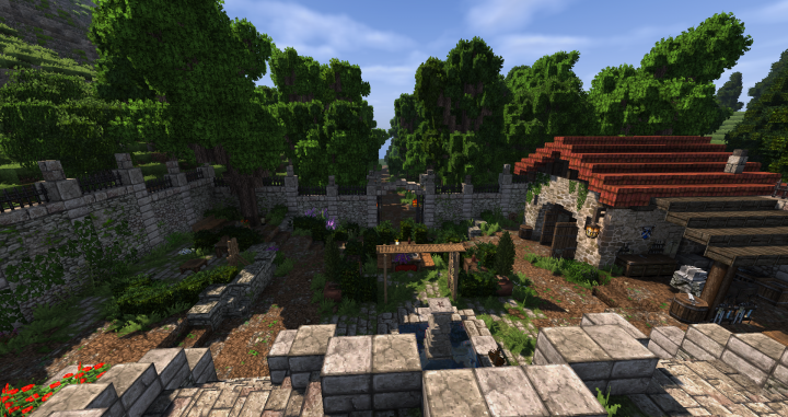 Medieval Estate [Conquest Reforged] Minecraft Project