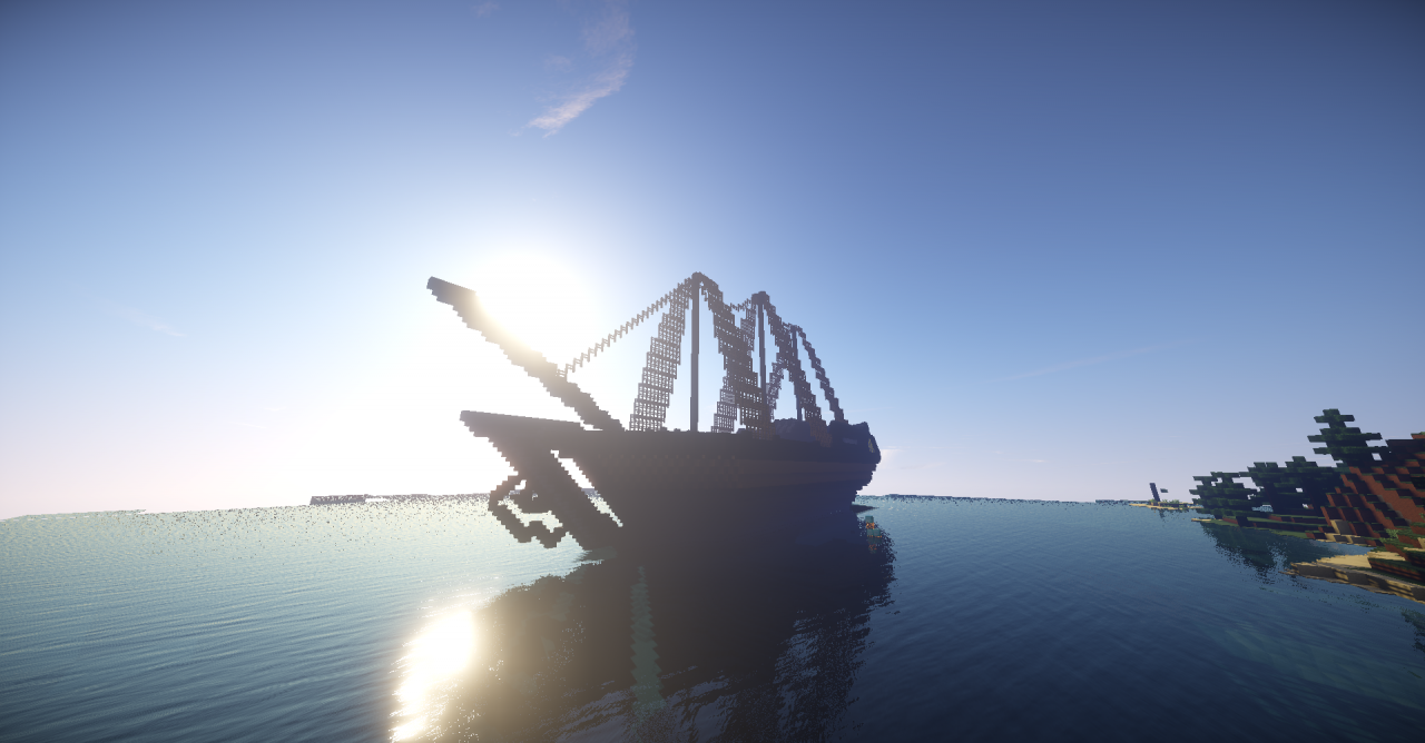 Cathedral/Church & Ship [Mine Your Mind] Minecraft Map