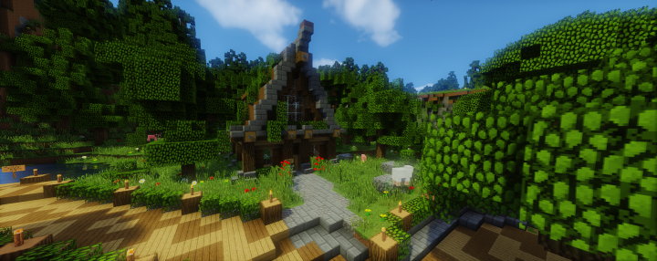 Rustic House Minecraft Map