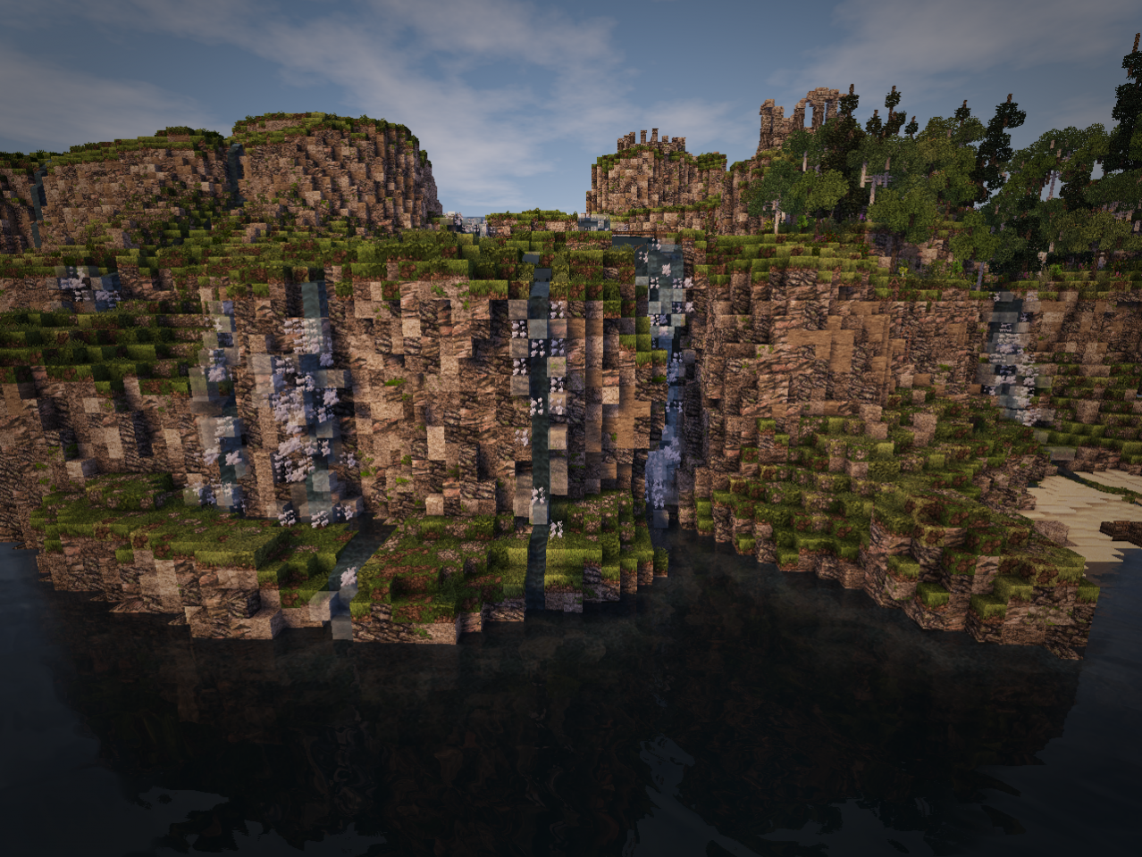 Aghah Cliffs Minecraft Map