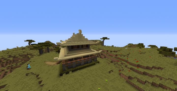 Chinese house Minecraft Map