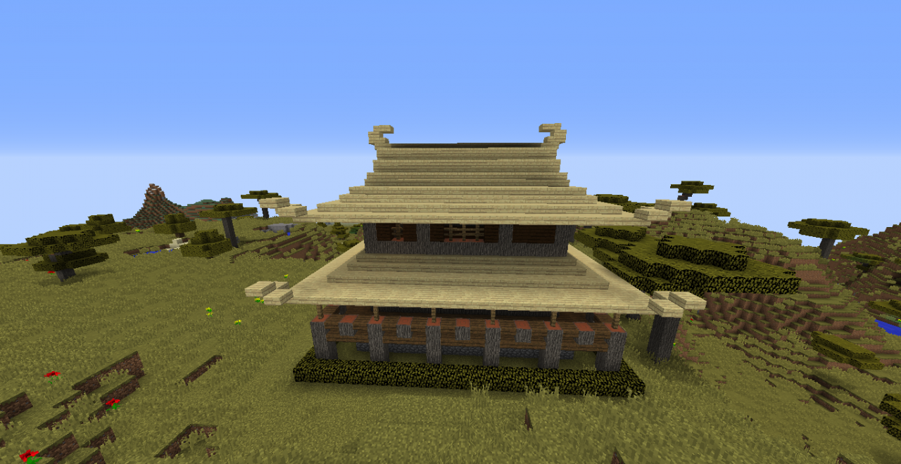Chinese house Minecraft Map