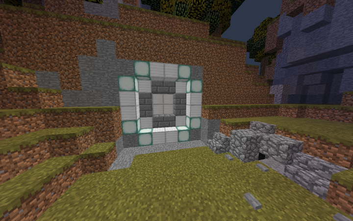 newsile edit (underground/mountain base) Minecraft Map