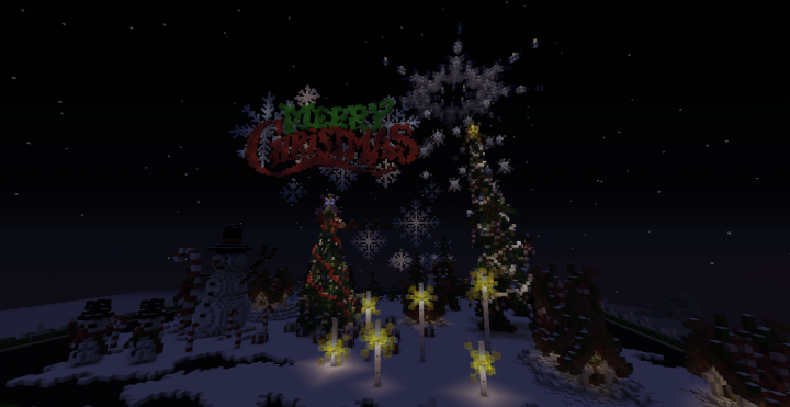 Christmas decorations Minecraft Map