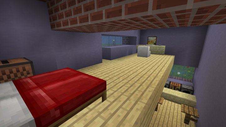 Suburban Home Minecraft Map