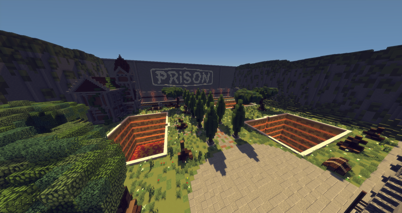 Prison server Minecraft Map