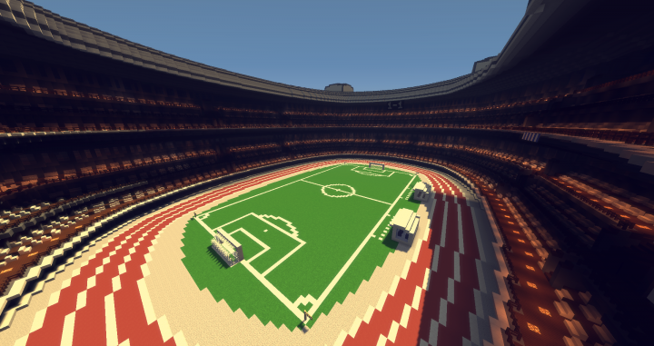 Builders FC Stadium Minecraft Map