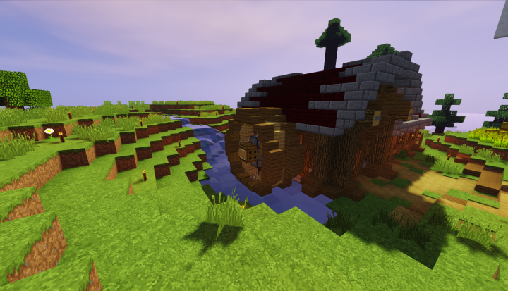 Steampunk stables Minecraft Map