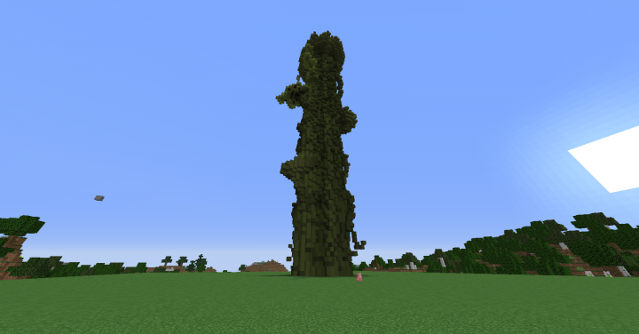 Overgrown "Radioactive" Garden Spawn Area Minecraft Map