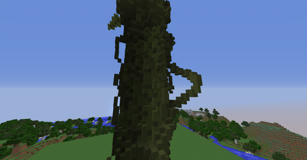 Overgrown "Radioactive" Garden Spawn Area Minecraft Map