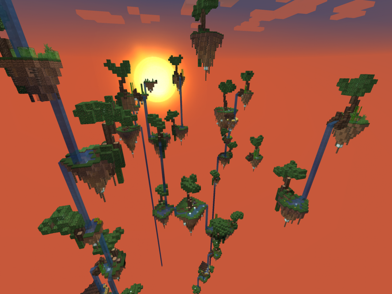 Skylands Survival Challenge [1.8, 1.9, 1.10, 1.11] Minecraft Map