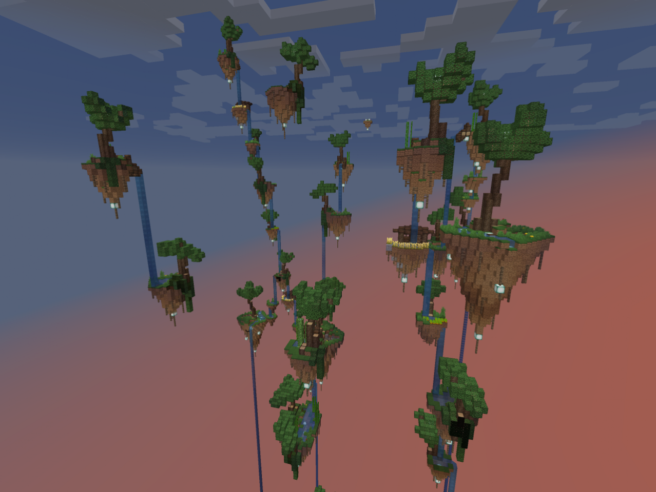 Skylands Survival Challenge [1.8, 1.9, 1.10, 1.11] Minecraft Map