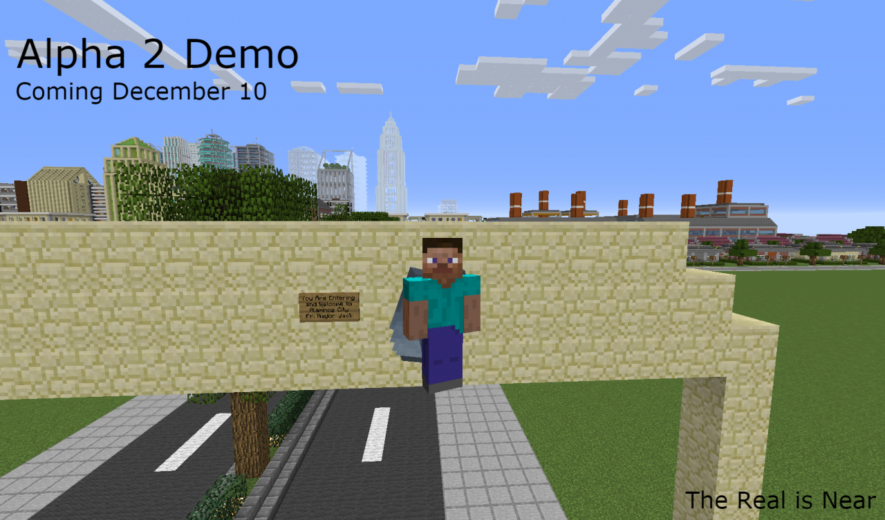 Minecraft City Demo Minecraft Map