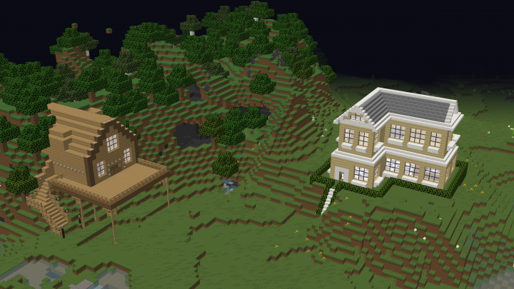 Empty House Bases Minecraft Map