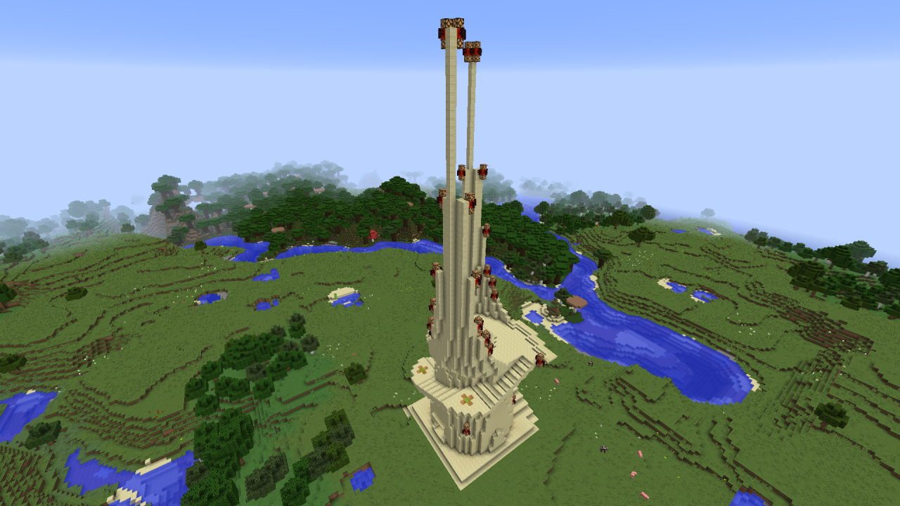 Warp Tower 02 V 1.1 Minecraft Map