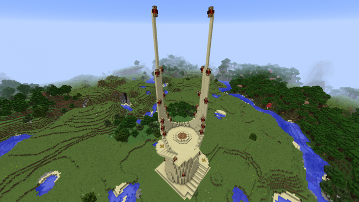 Warp Tower 02 V 1.1 Minecraft Map
