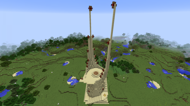 Warp Tower 02 V 1.1 Minecraft Map
