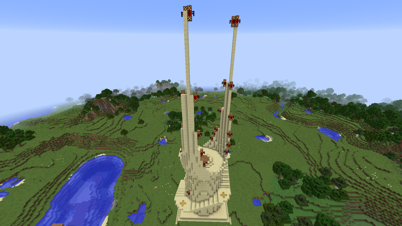 Warp Tower 02 V 1.1 Minecraft Map