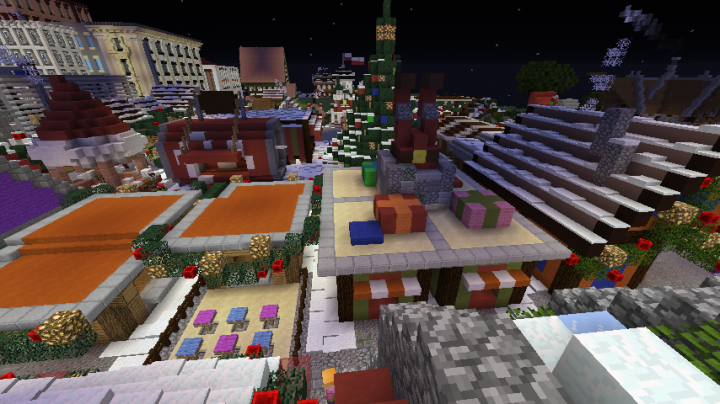 German Christmas Market Minecraft Map