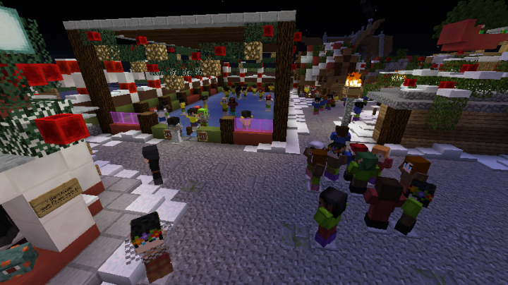 German Christmas Market Minecraft Map