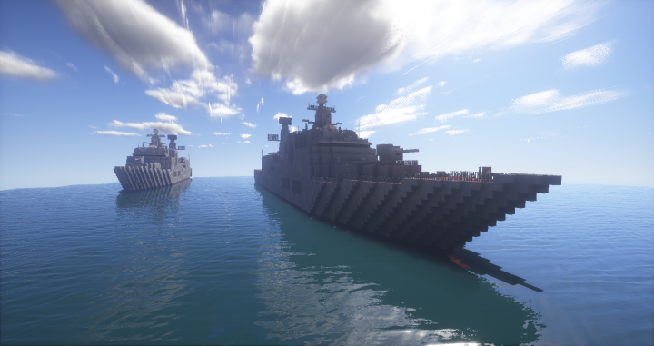Ngô Quyền- class Destroyer Minecraft Map