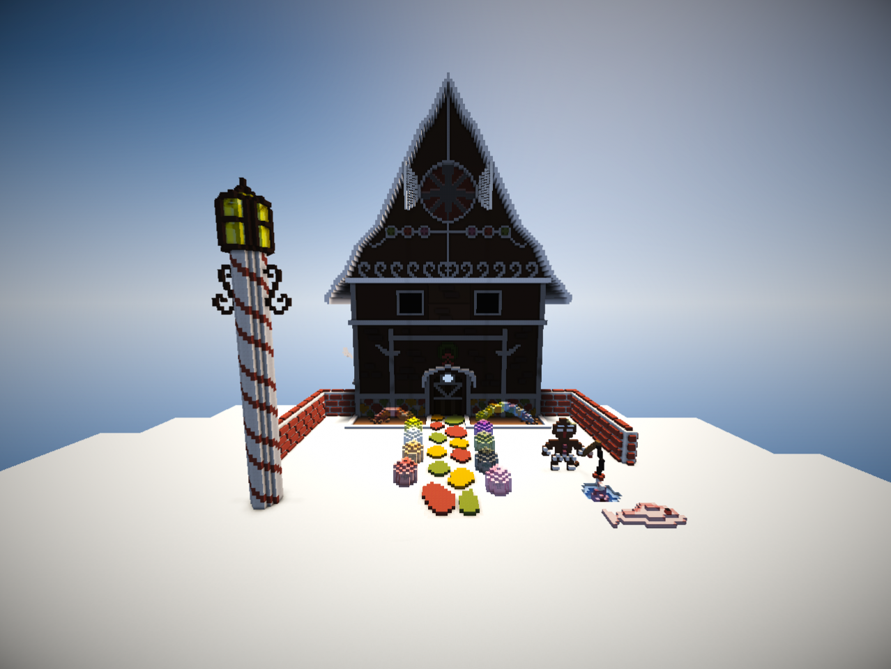 Christmas, Candy Fishing [17th Place!] Minecraft Map