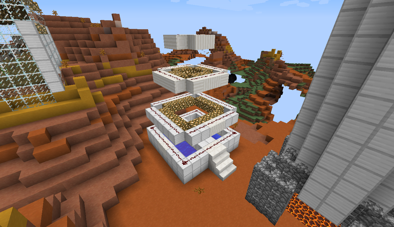 Mision To Mars NASA Minecraft Map