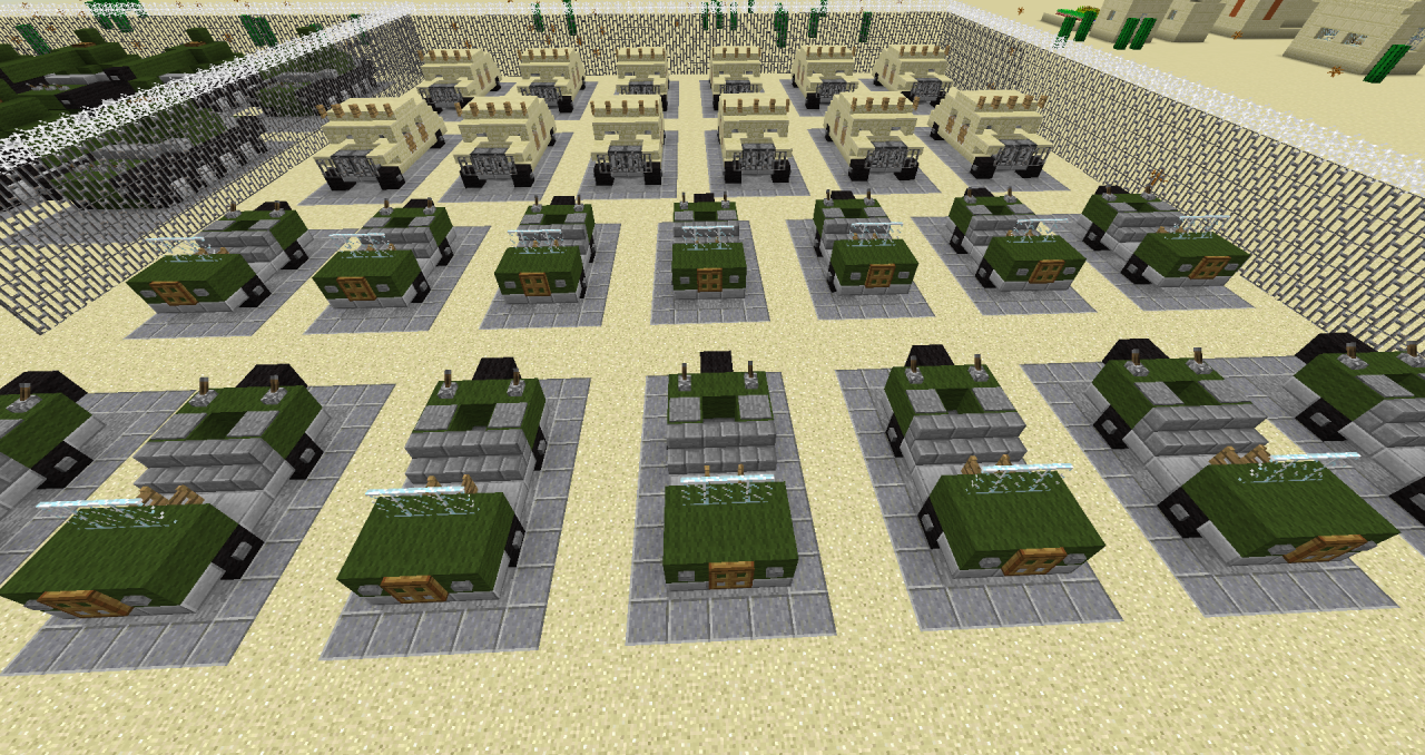 MIlitary Base! Minecraft Map