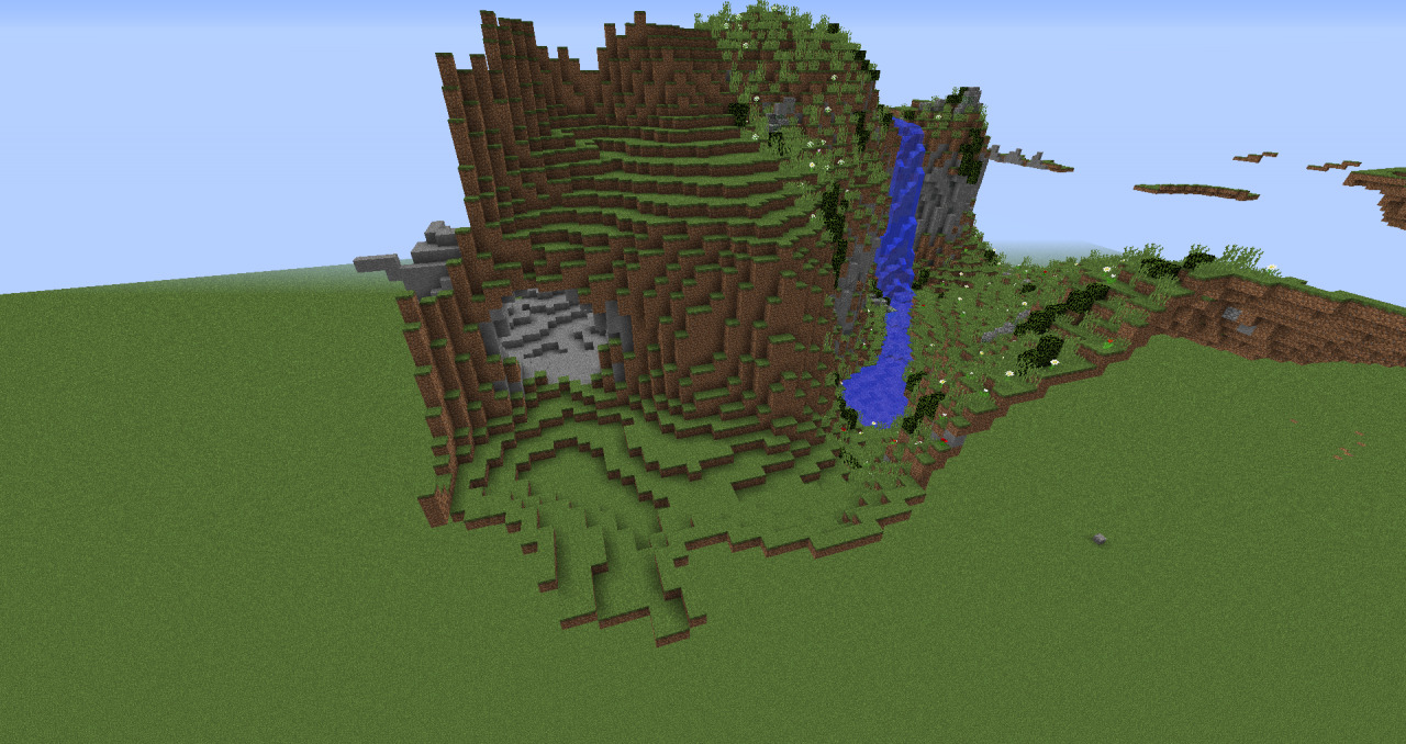 Mountainside (Someones Guide to Terraforming) Minecraft Map