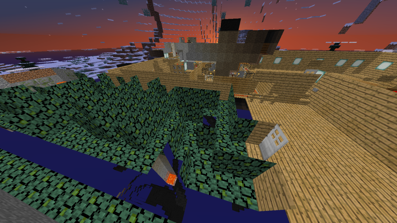 Redstone-World Minecraft Map