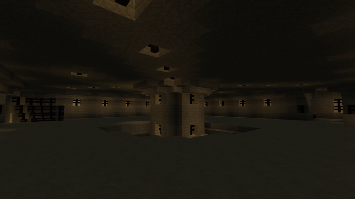 Underground Creeper Dungeon Minecraft Map