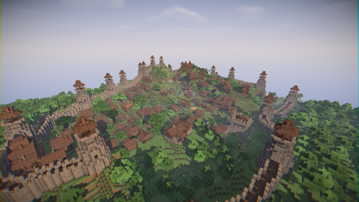 Village Building Minecraft Map