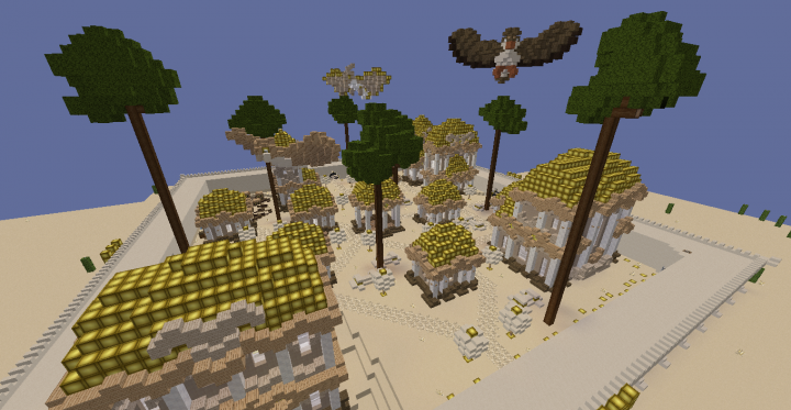 Gold Castle Minecraft Map