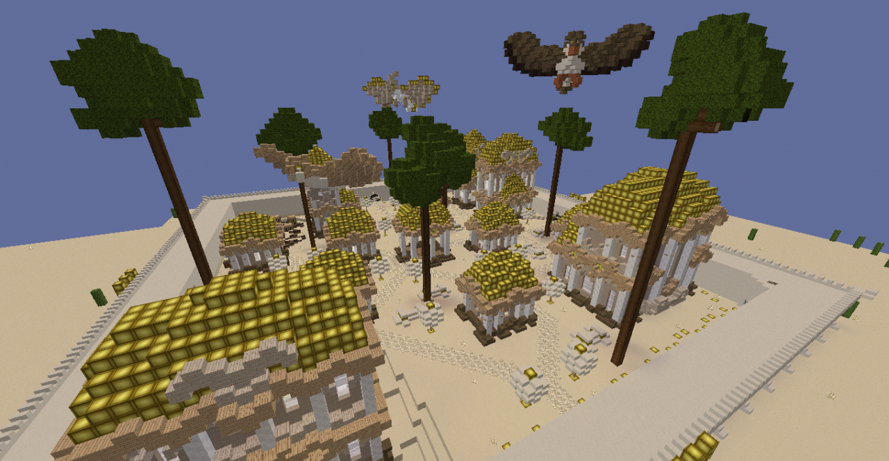 Gold Castle Minecraft Map