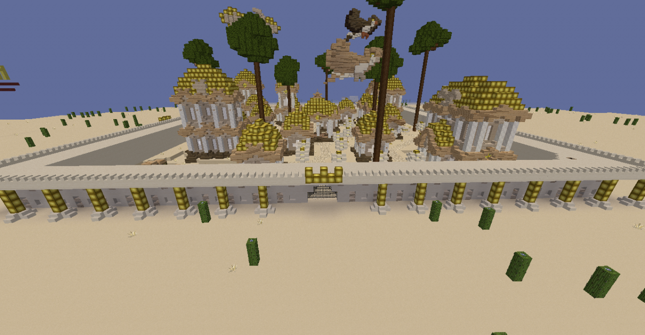 Gold Castle Minecraft Map