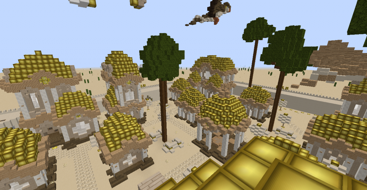 Gold Castle Minecraft Map