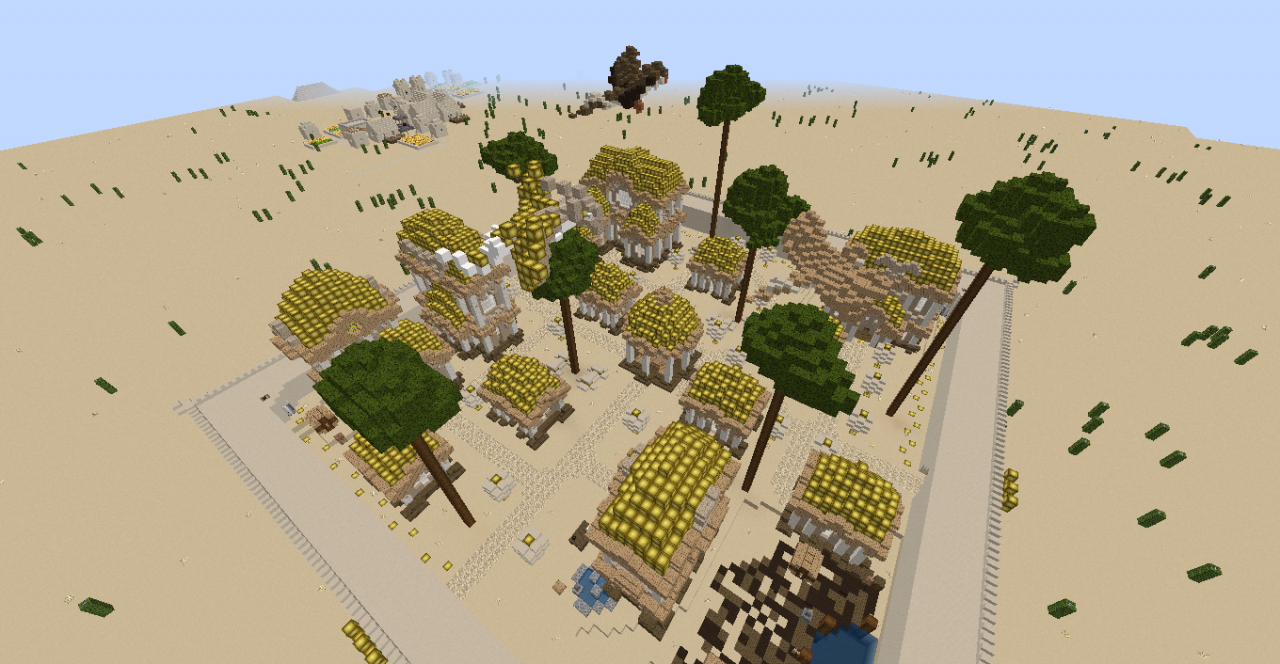 Gold Castle Minecraft Map