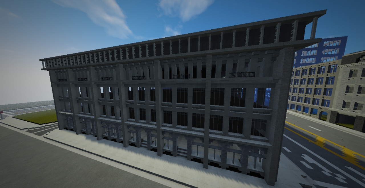 Political Institusions Building | ECS Minecraft Map