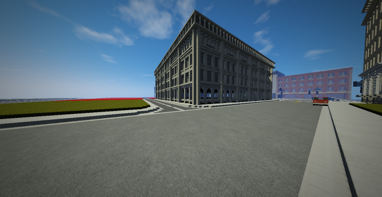 Political Institusions Building | ECS Minecraft Map