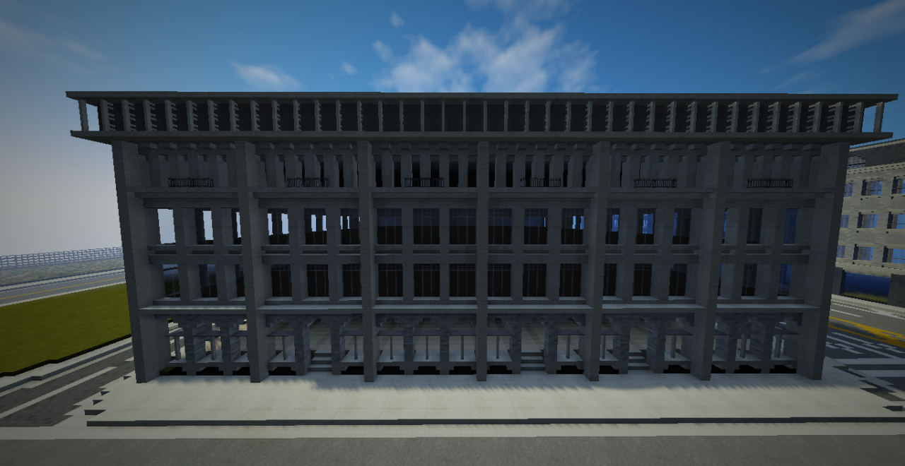 Political Institusions Building | ECS Minecraft Map