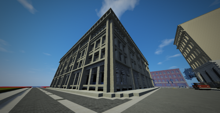 Political Institusions Building | ECS Minecraft Map