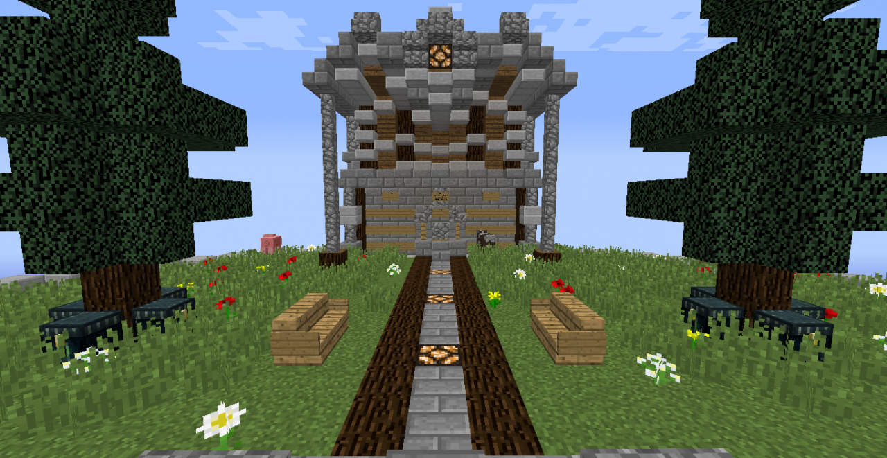 Server Warp-Wild Minecraft Map