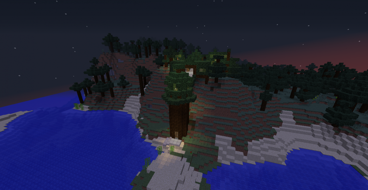 Spruce Tree House - iBillisticNite Minecraft Map