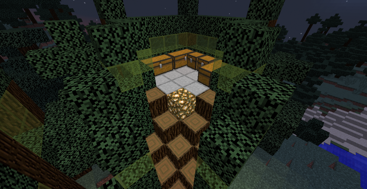 Spruce Tree House - iBillisticNite Minecraft Map