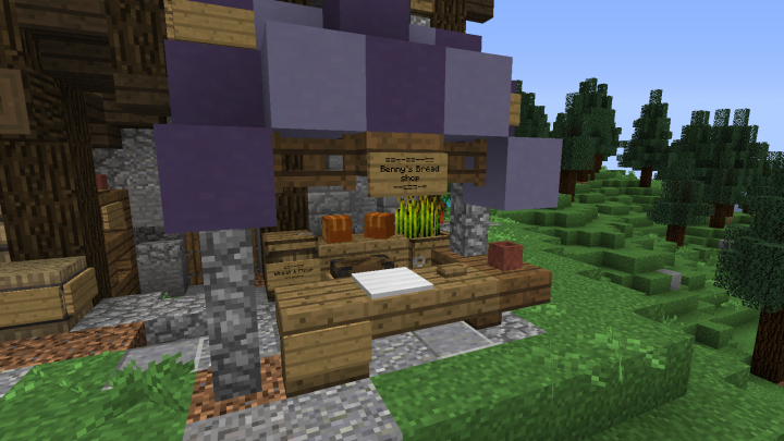 Woodyu's Bed & Breakfast Minecraft Project
