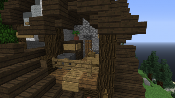 Woodyu's Bed & Breakfast Minecraft Project